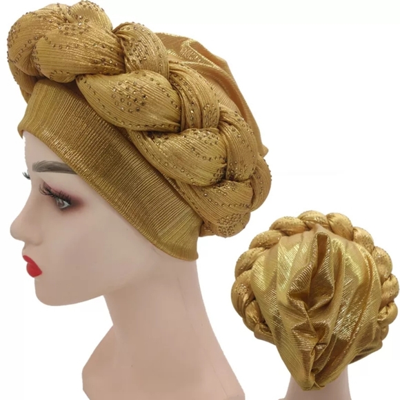 Accessories | Pretied Turban Women Turban Braided Turban African ...